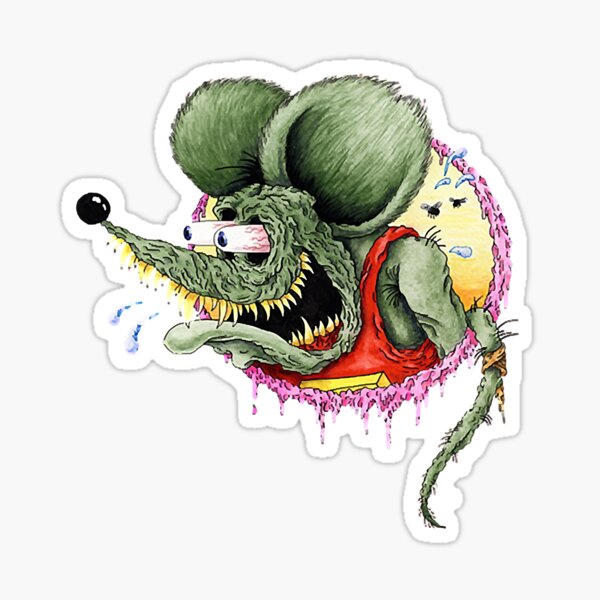 "Grotesque Caricatures Monster Funny Classic Fans" Sticker for Sale by ...