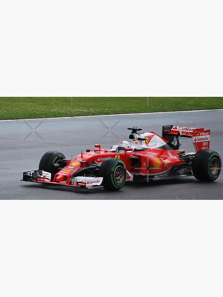 "Seb-Silverstone 2016" Sticker for Sale by Deoarts | Redbubble