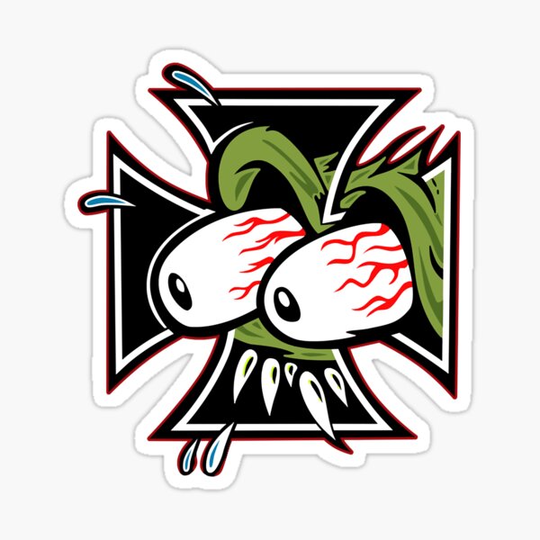 "Grotesque Caricatures Monster Hot Rod Monster Mask Music Classic ...