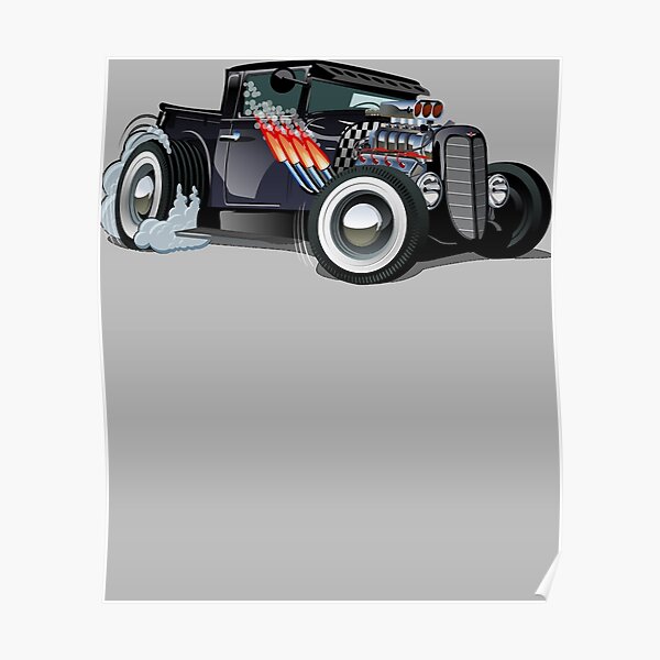 "Grotesque Caricatures Monster Hot Rod Toon Gifts" Poster for Sale by ...