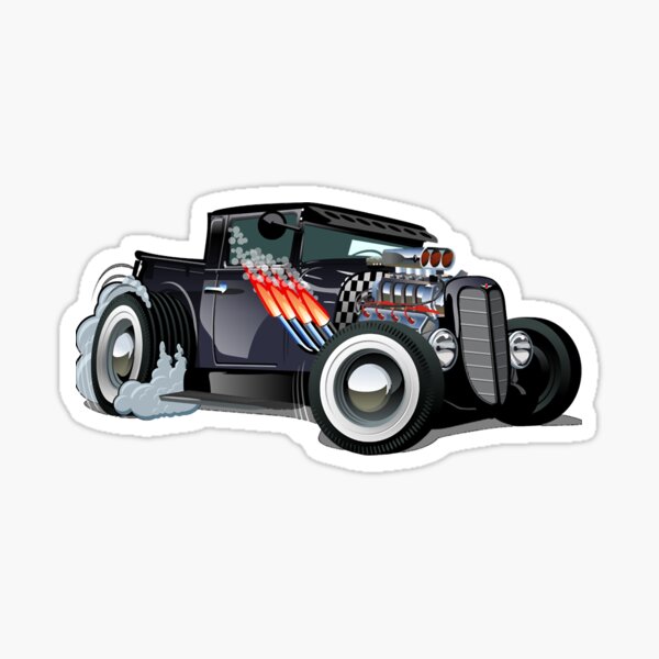 "Grotesque Caricatures Monster Hot Rod Toon Gifts" Sticker for Sale by ...