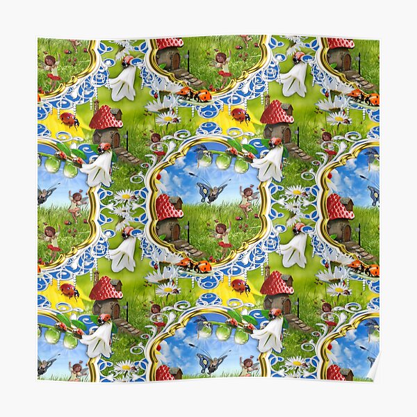 "LADYBIRDS AND BUTTERFLIES FAIRIES" Poster for Sale by NadineMay ...