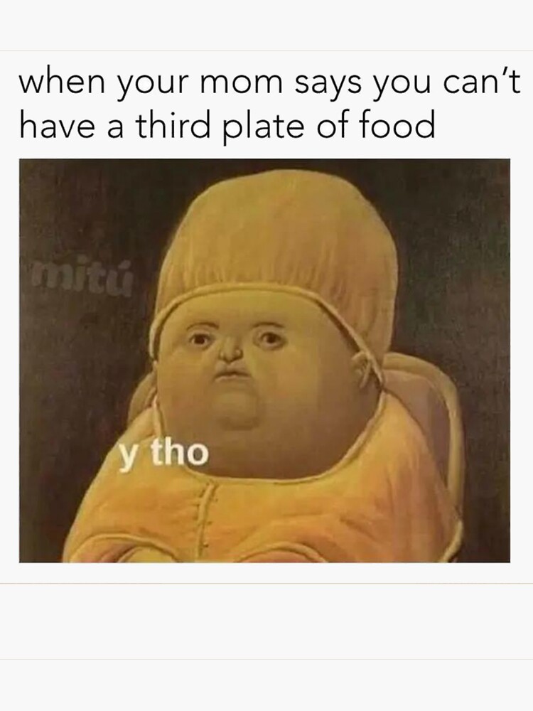 "Y tho meme" Sticker for Sale by EternalDragonKO | Redbubble