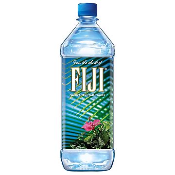 "FIJI WATER BOTTLE" Sticker for Sale by dishess | Redbubble