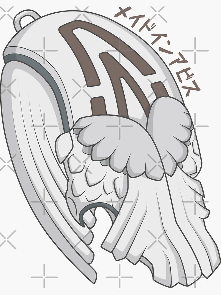 "White whistle of Srajo | MADE IN ABYSS" Sticker for Sale by Grimarium ...