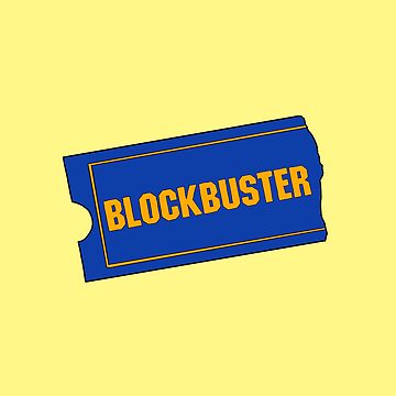 Blockbuster logo store