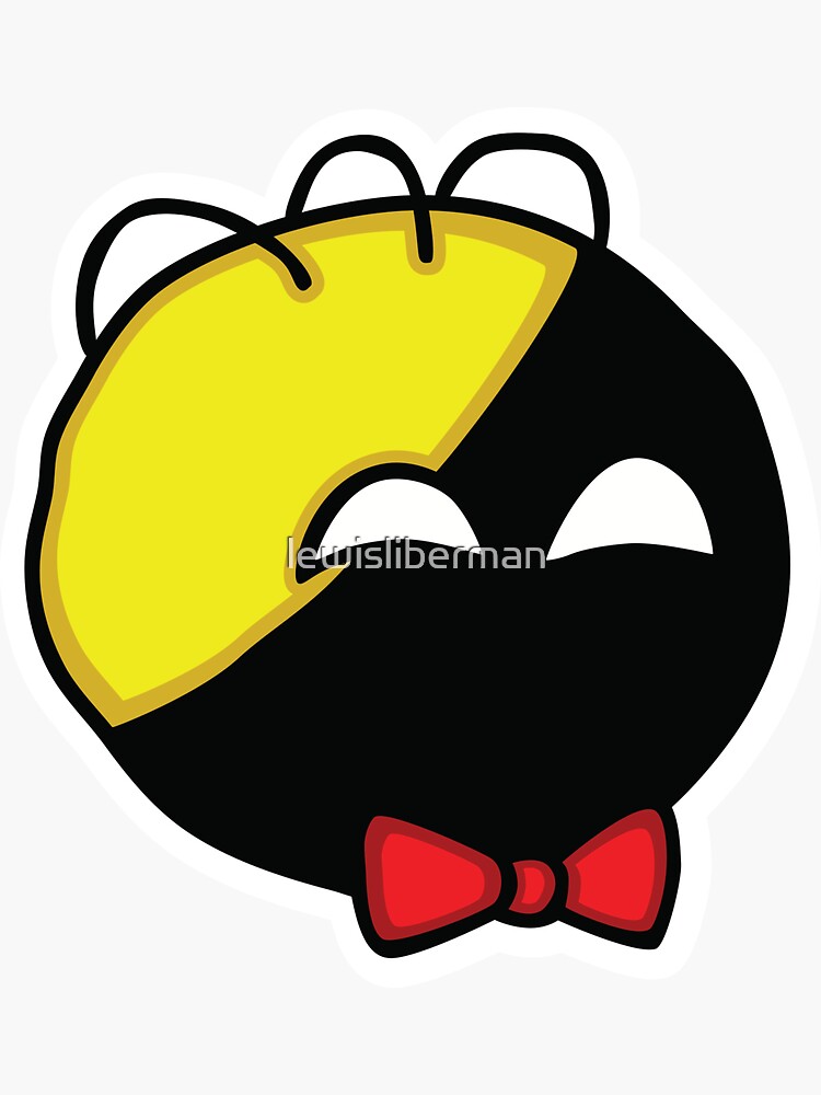 "Ancap Man with Bowtie" Sticker for Sale by lewisliberman | Redbubble