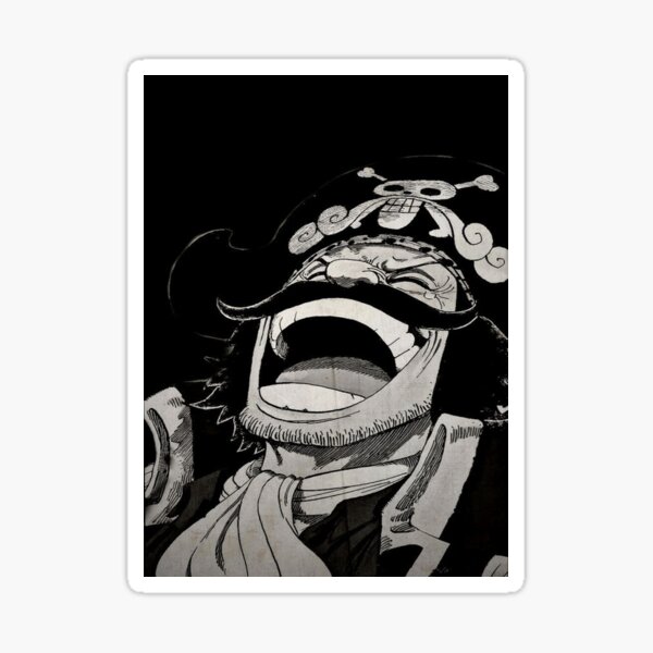 "Gol D Roger - One Piece" Sticker for Sale by Fanart-Anime | Redbubble