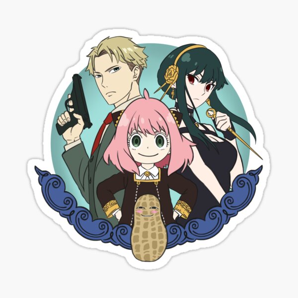 "Forger Family " Sticker for Sale by Gal-haim | Redbubble