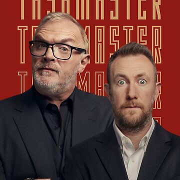 "Taskmaster- Alex Horne & Greg Davies" Sticker for Sale by Jook | Redbubble