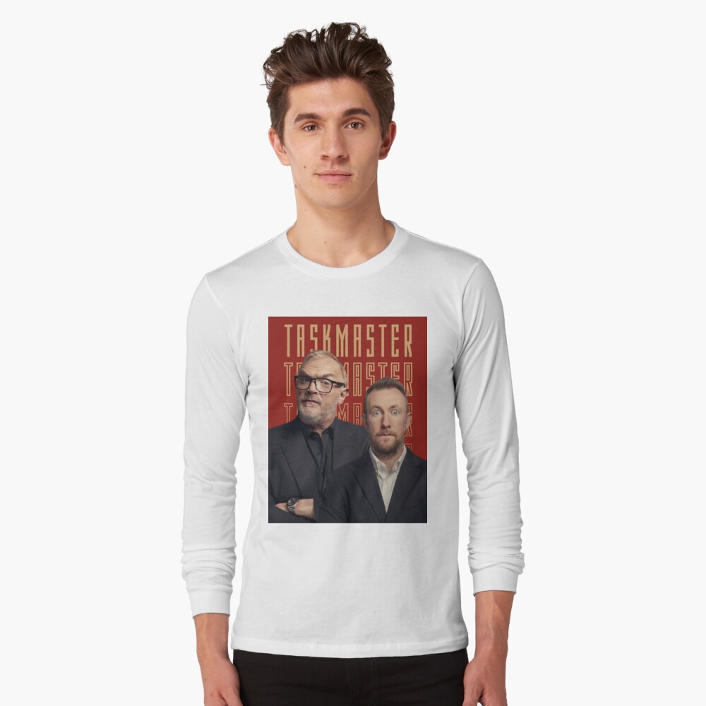 "Taskmaster- Alex Horne & Greg Davies" Sticker for Sale by Jook | Redbubble