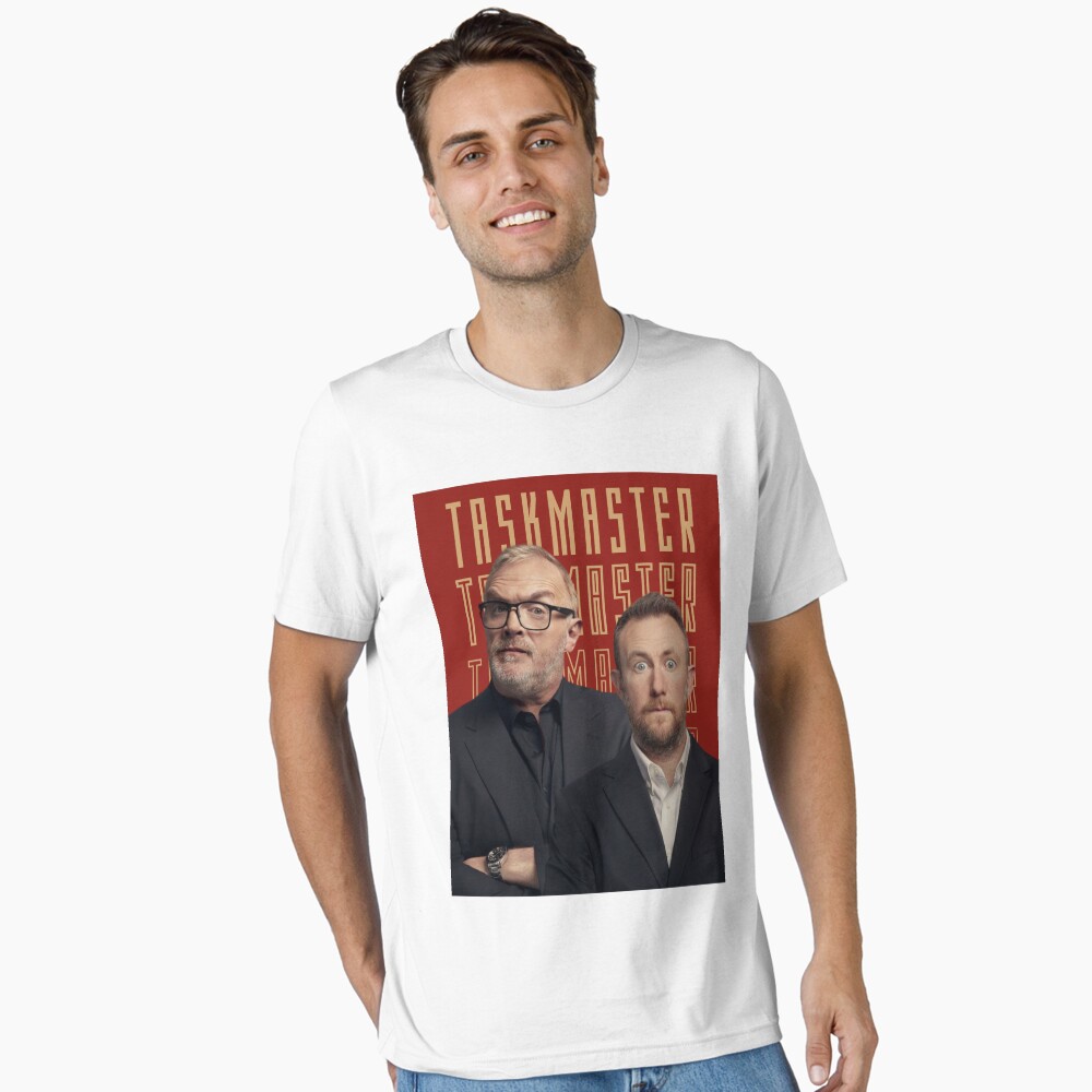 "Taskmaster- Alex Horne & Greg Davies" Sticker for Sale by Jook | Redbubble