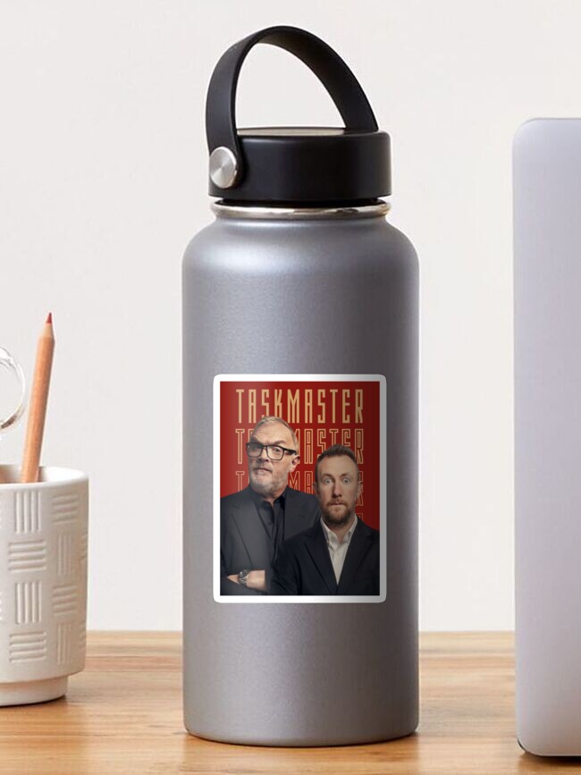 "Taskmaster- Alex Horne & Greg Davies" Sticker for Sale by Jook | Redbubble