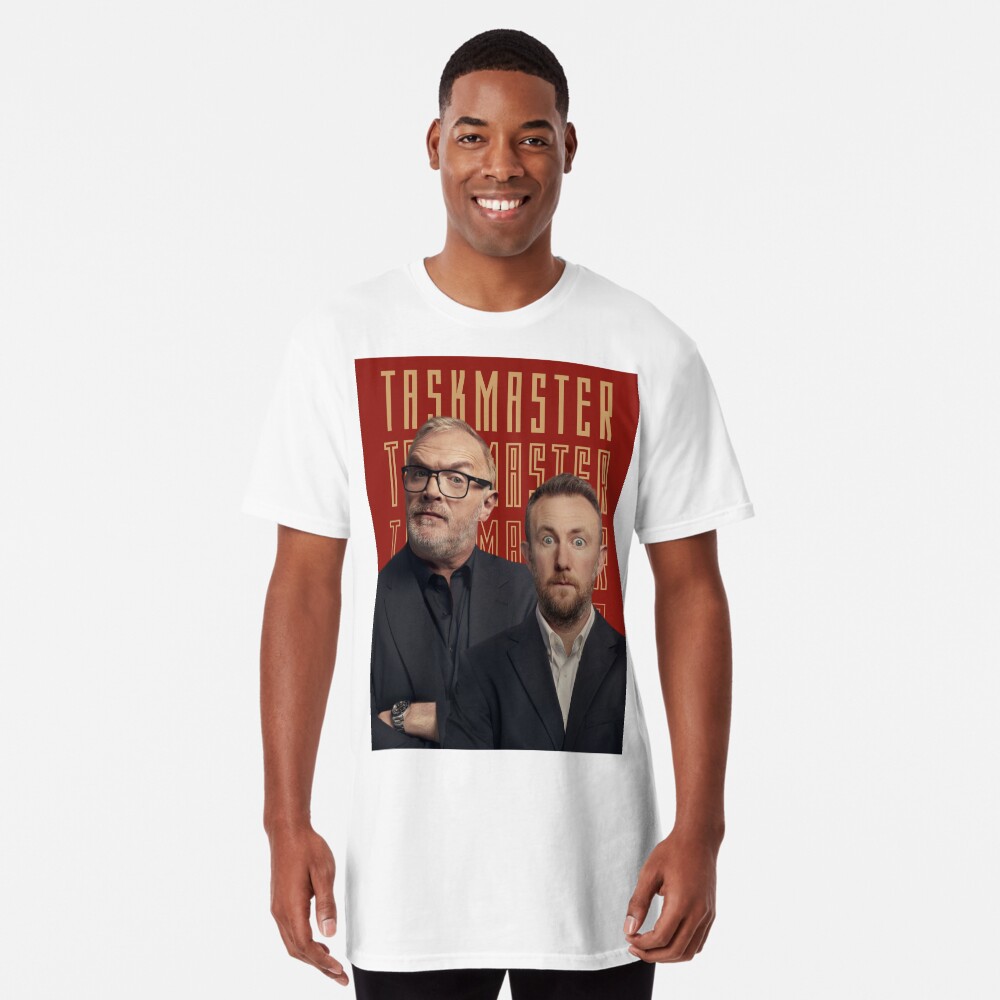 "Taskmaster- Alex Horne & Greg Davies" Sticker for Sale by Jook | Redbubble
