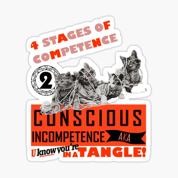 "4 STAGES OF COMPETENCE NO 2 - CONSCIOUS INCOMPETENCE, AKA U KNOW YOU ...