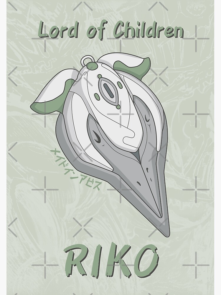 "White whistle of Riko | MADE IN ABYSS" Poster for Sale by Grimarium ...