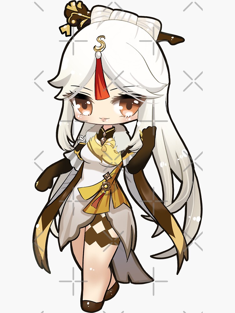 "Ningguang Genshin Impact" Sticker for Sale by Siappa | Redbubble