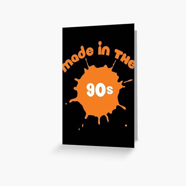 "Made in the 90s Nick | Born in the 90s | Made in the 90s Splat ...