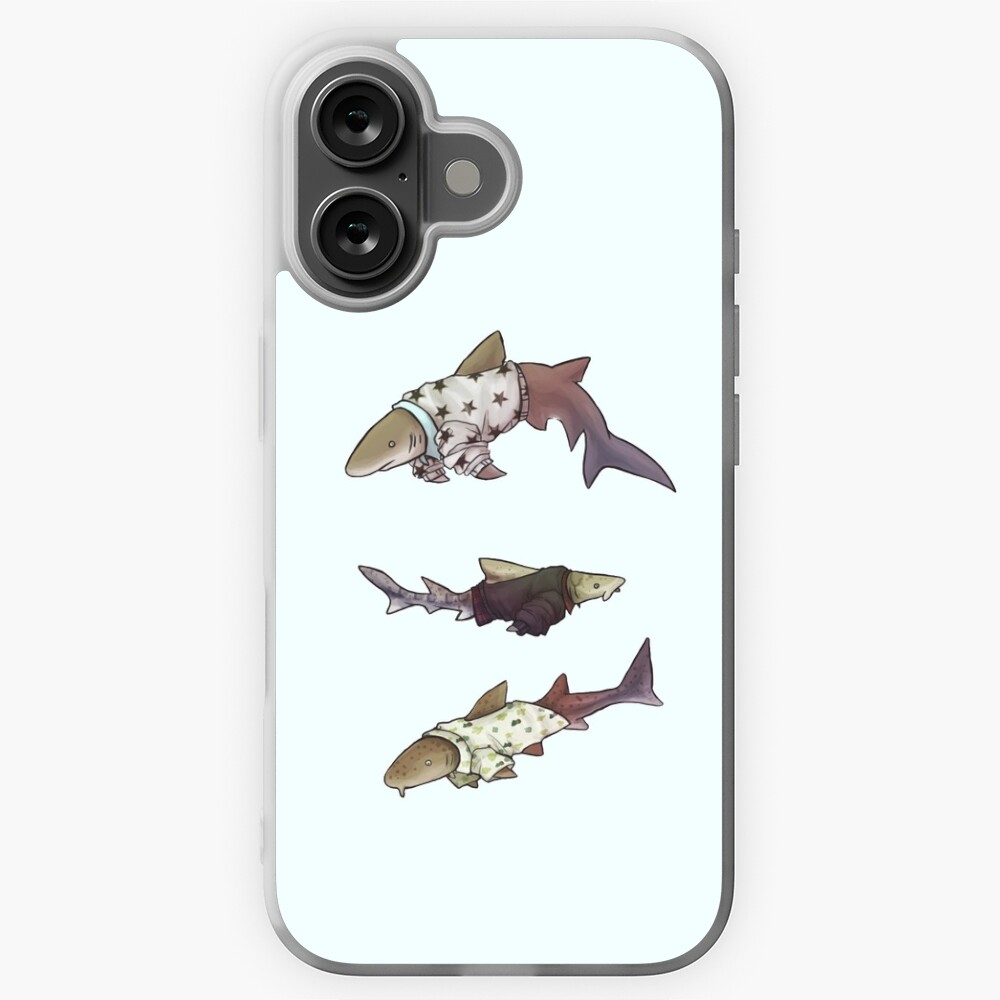 "Sharks in Shirts" Sticker for Sale by Arkay9 | Redbubble