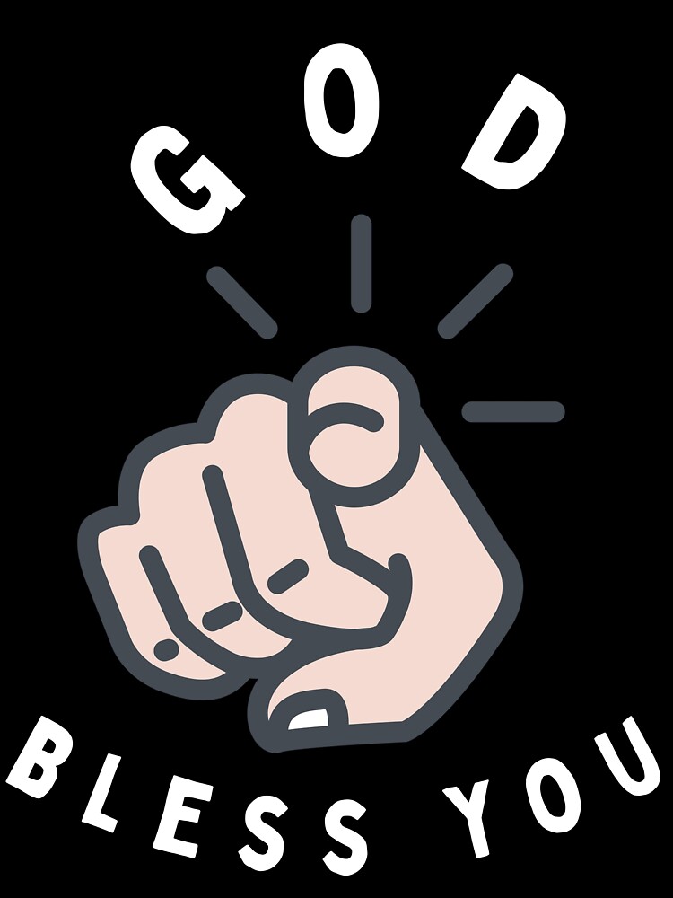 "God bless you items" Sticker for Sale by Pateliz | Redbubble