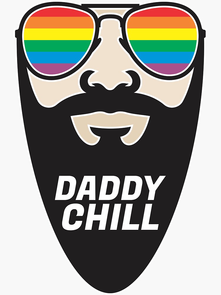 "Funny Meme - Daddy chill " Sticker for Sale by MemeLifeInc | Redbubble