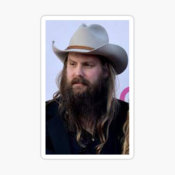 "Chris Stapleton - Poster" Sticker for Sale by Randallpk | Redbubble