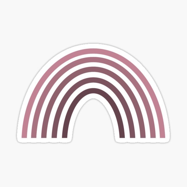 "Pink Rainbow S" Sticker for Sale by LiliumAmaryllis | Redbubble