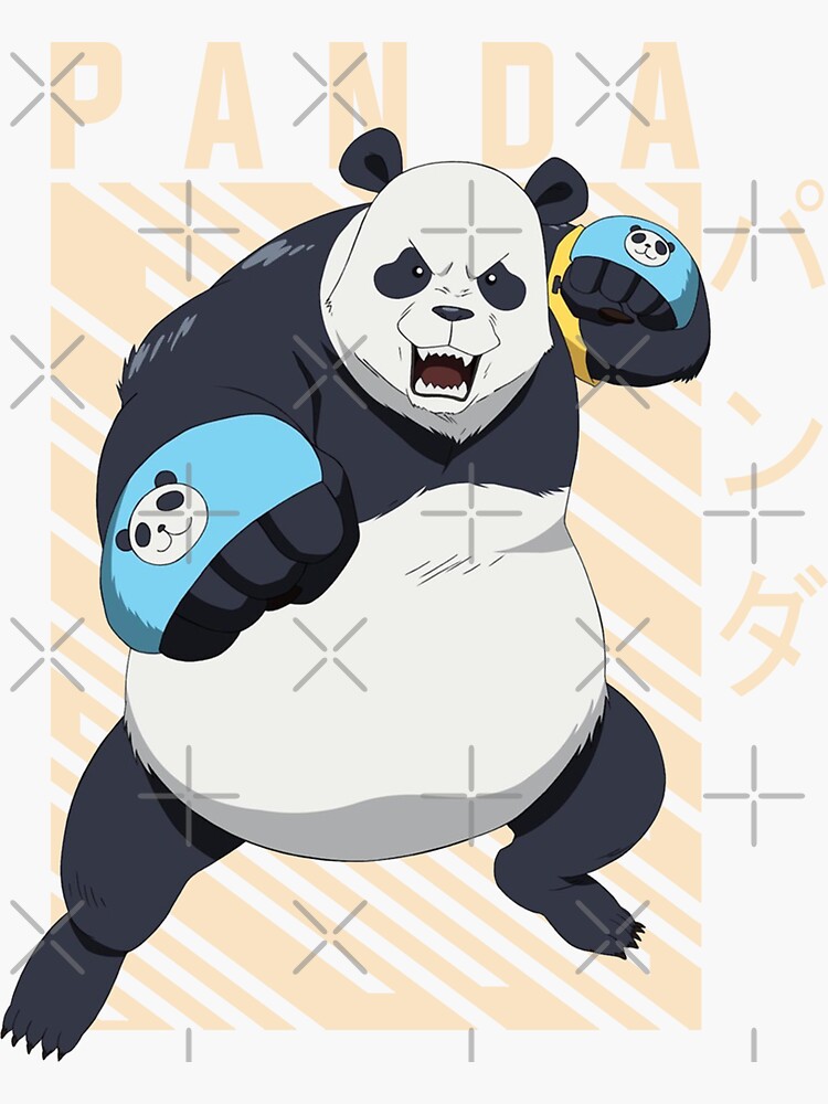 "Panda - Jujutsu Kaisen" Sticker for Sale by Ime-Art | Redbubble