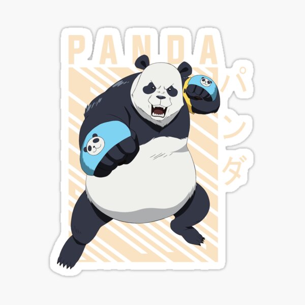 "Panda - Jujutsu Kaisen" Sticker for Sale by Ime-Art | Redbubble