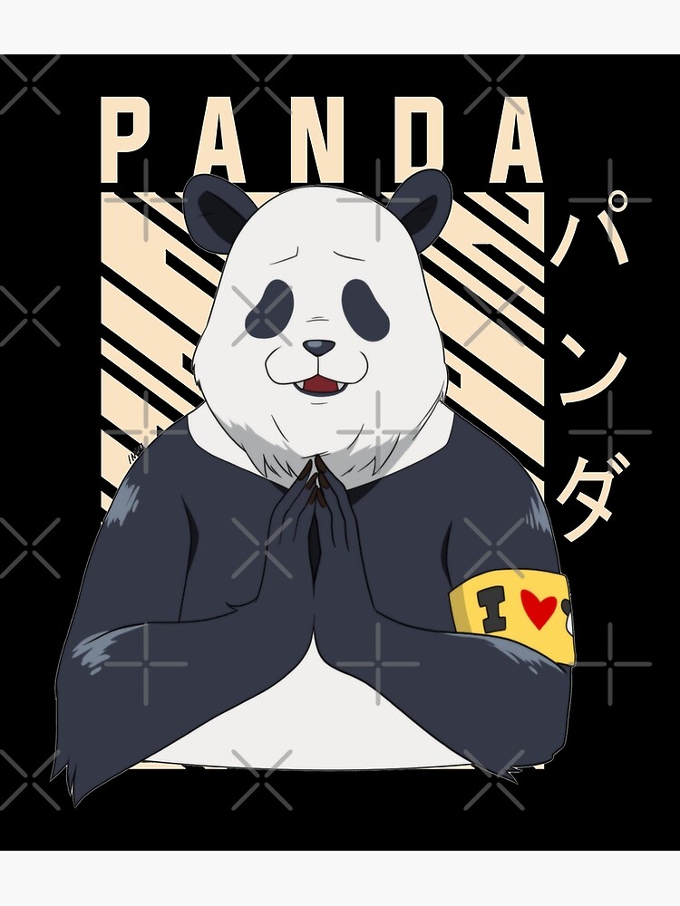 "Panda - Jujutsu Kaisen" Poster for Sale by Ime-Art | Redbubble