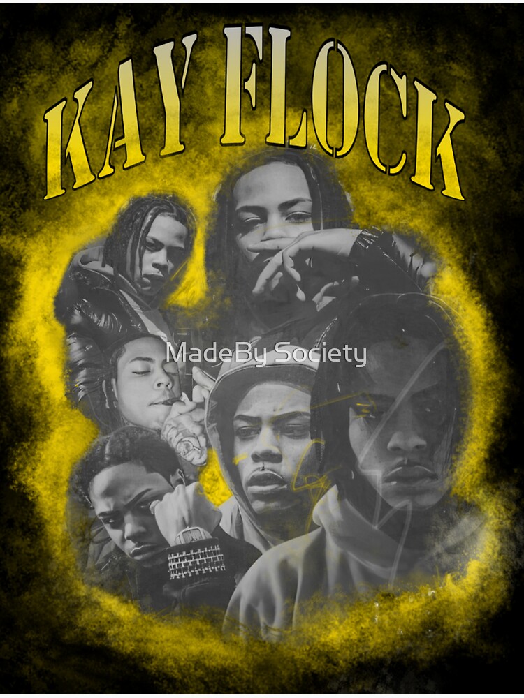 "Kay flock DOA Bootleg design" Sticker for Sale by MadeByTheGods ...