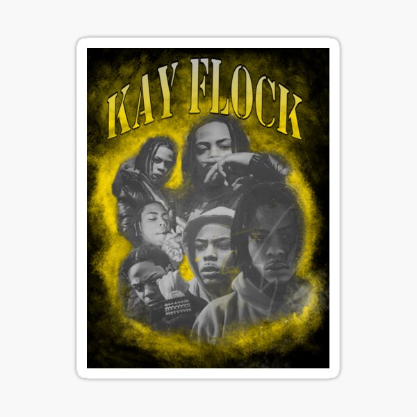 "Kay flock DOA Bootleg design" Sticker for Sale by MadeByTheGods ...