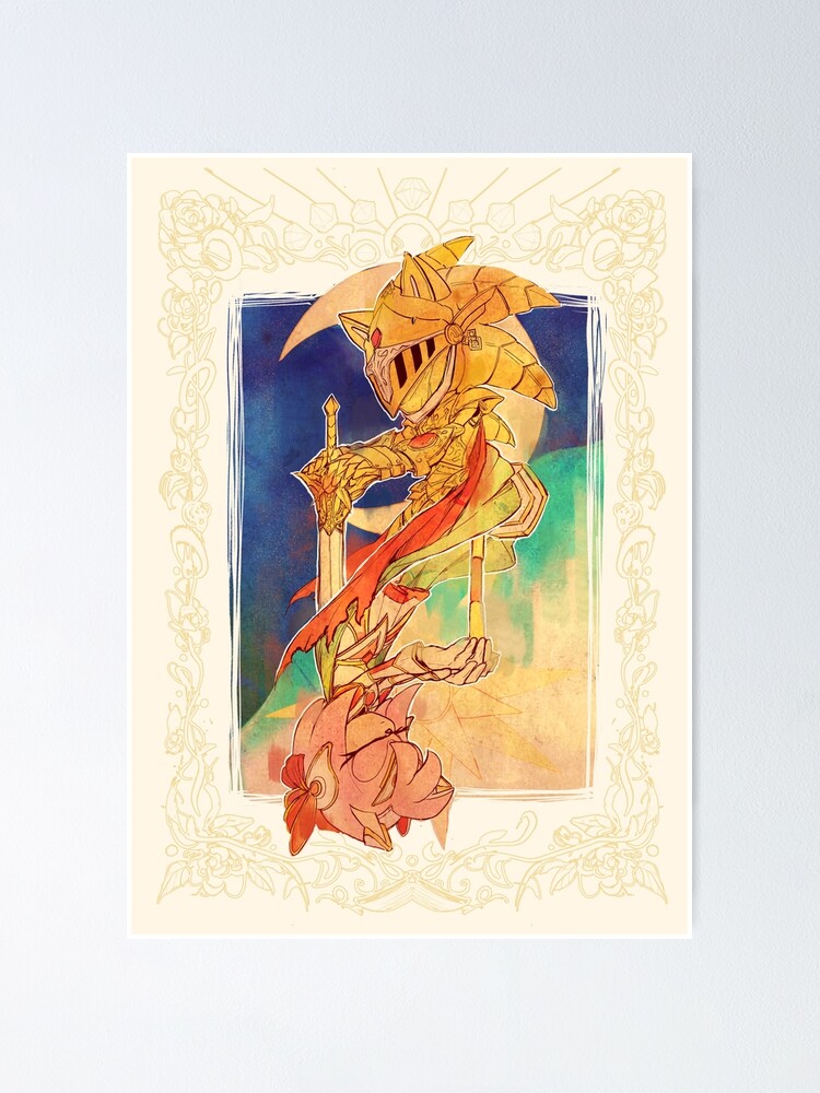 "[SonAmy] Knights" Poster for Sale by ochako | Redbubble