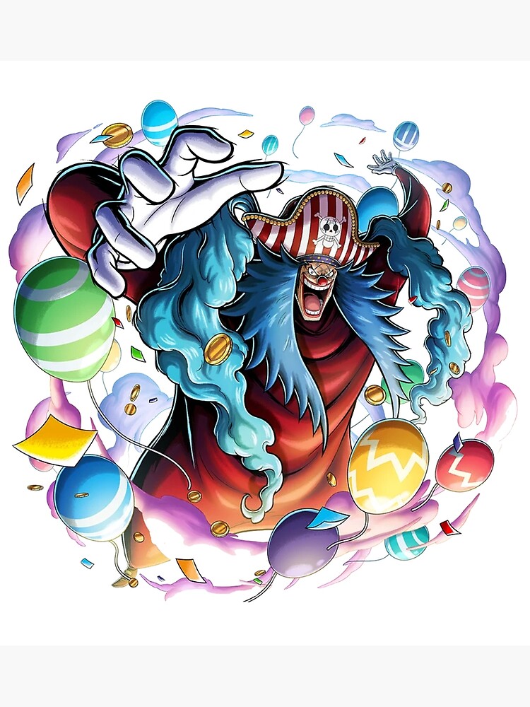 "Buggy : one piece" Poster for Sale by XYPROW | Redbubble