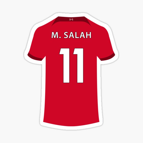 "Mohamed Salah - Liverpool 22" Sticker for Sale by OnTargetSports ...