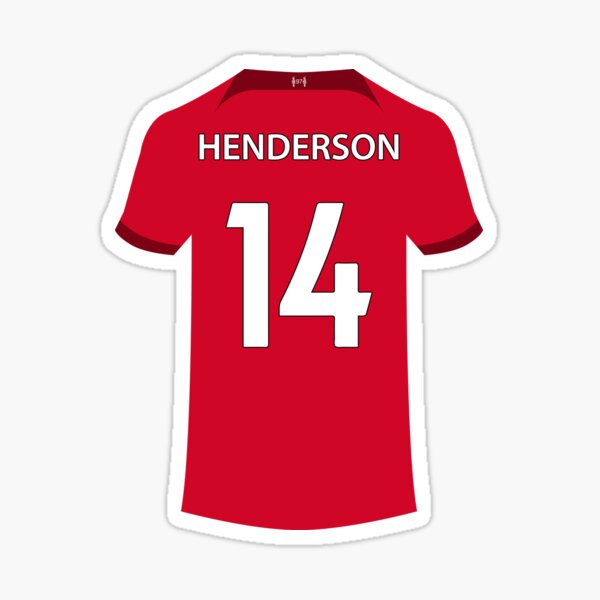 "Jordan Henderson - Liverpool 22" Sticker for Sale by OnTargetSports ...