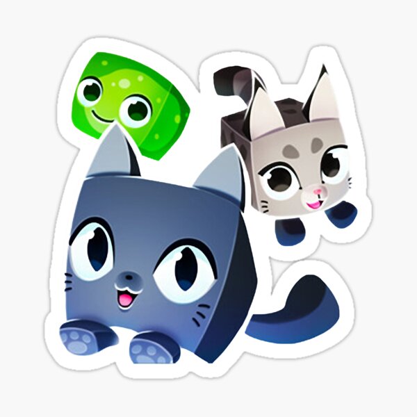 "Pet Simulator" Sticker for Sale by critdripp | Redbubble