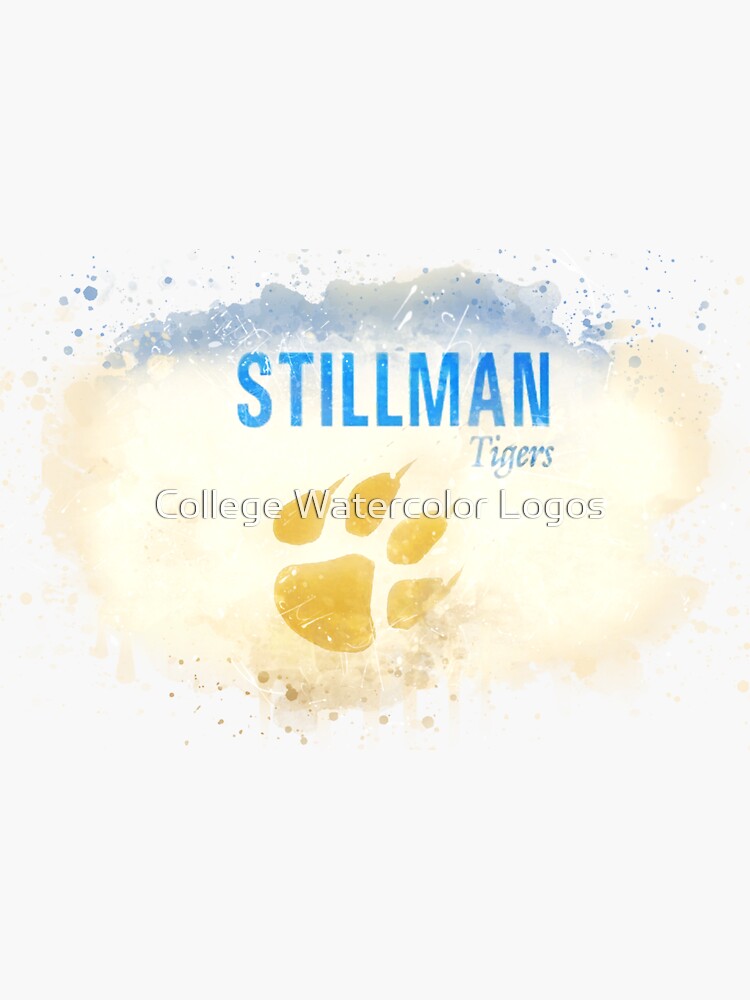 "Stillman College Rustic Watercolor Logo" Sticker for Sale by ...