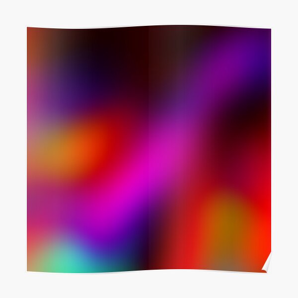 "ASMR RGB" Poster for Sale by fabienkaci | Redbubble