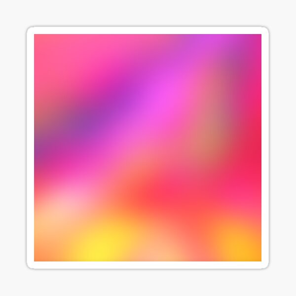 "ASMR RGB III" Sticker for Sale by fabienkaci | Redbubble