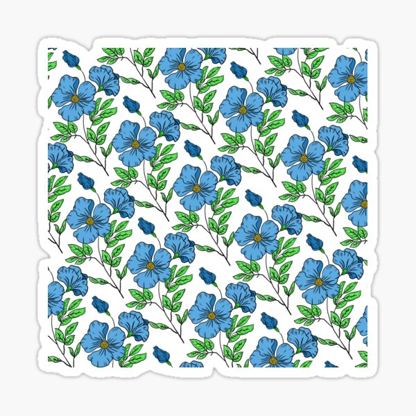 "works of flower in unison" Sticker for Sale by villaPine66 | Redbubble