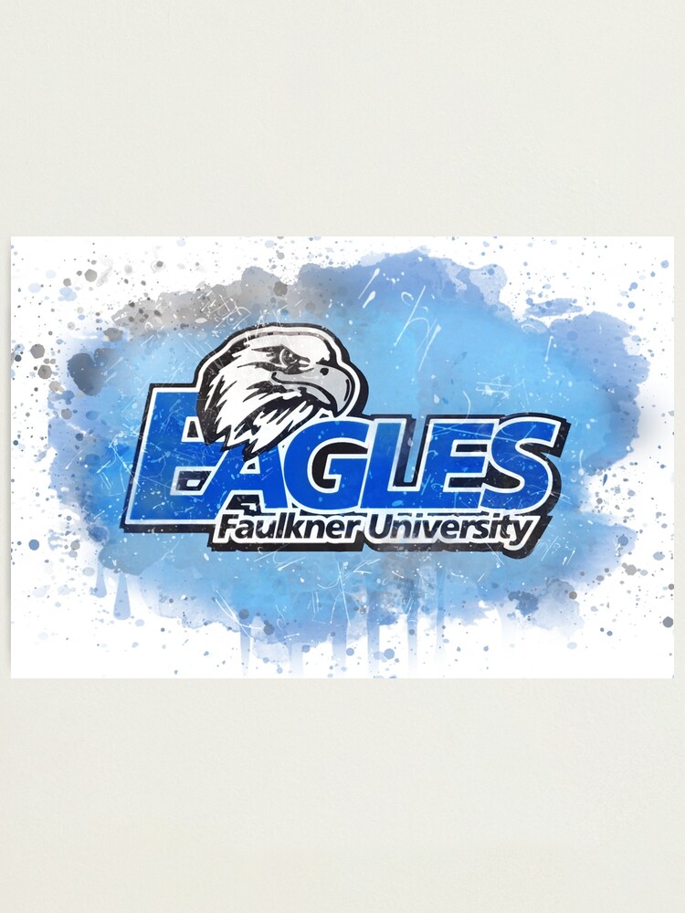 "Faulkner University Rustic Watercolor Logo" Photographic Print for ...