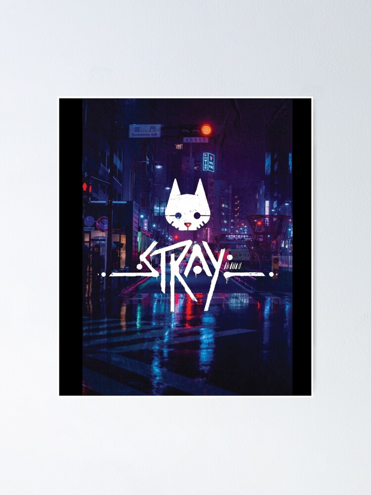 "stray logo essential" Poster for Sale by Pluto's Art | Redbubble