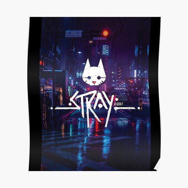"stray logo essential" Poster for Sale by Pluto's Art | Redbubble