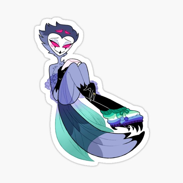 "comfy Stolas" Sticker for Sale by Alienali-Art | Redbubble