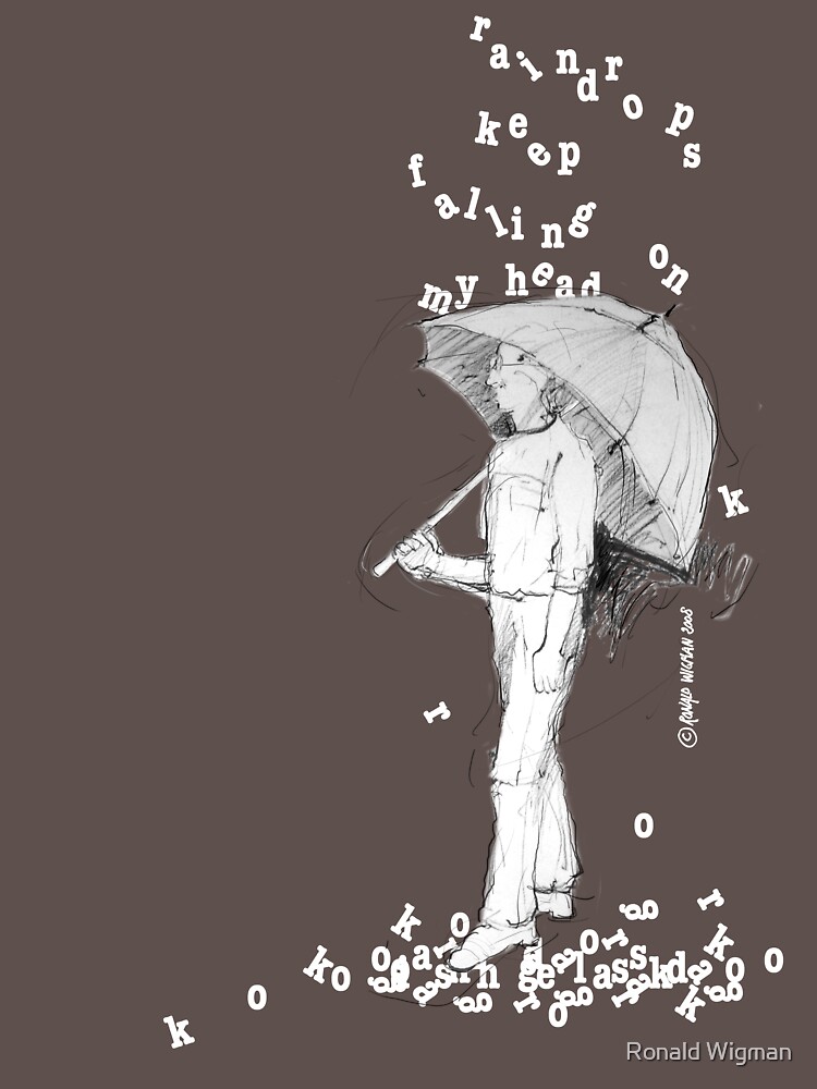 "Raindrops" T-shirt for Sale by wigman | Redbubble | drops t-shirts ...