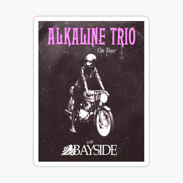 "best alkaline trio best selling" Sticker for Sale by Fetter20 | Redbubble