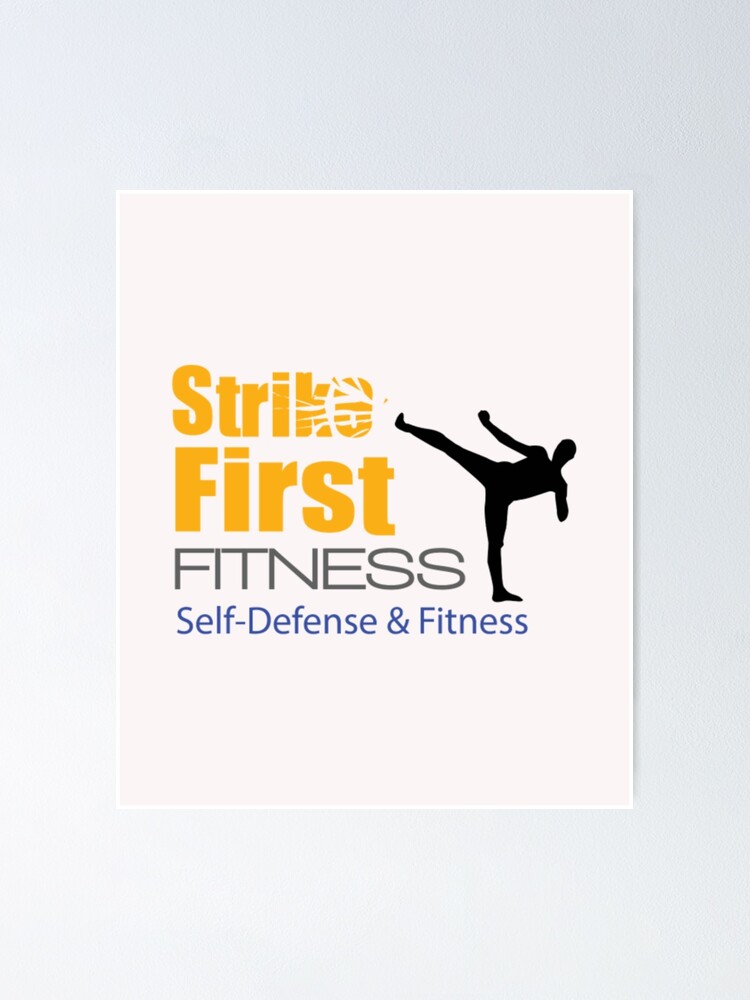 "StrikeFirstFitness Main Logo" Poster for Sale by DiasAn | Redbubble