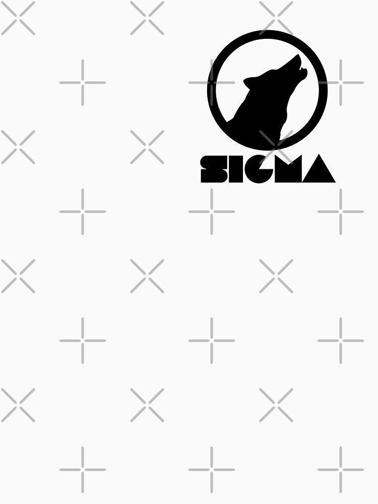 "Sigma male, Sigma wolf, Sigma rule, Sigma" T-shirt for Sale by ...
