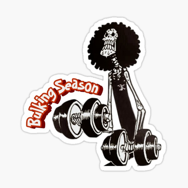 "Bulking Season - Brooke - One piece " Sticker for Sale by Joejo19 ...